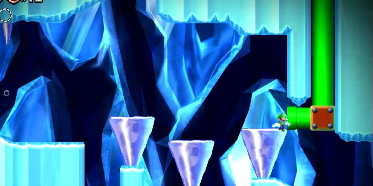 New Super Mario Bros. U Deluxe: All Frosted Glacier Star Coins