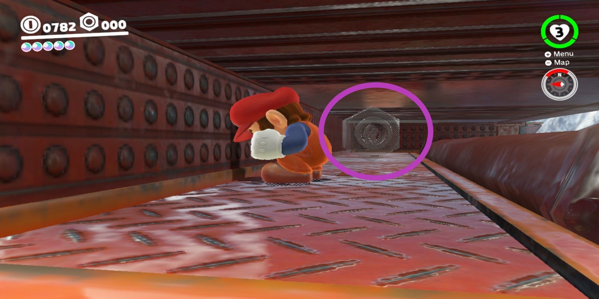 Super Mario Odyssey: All Purple Coins In The Wooded Kingdom