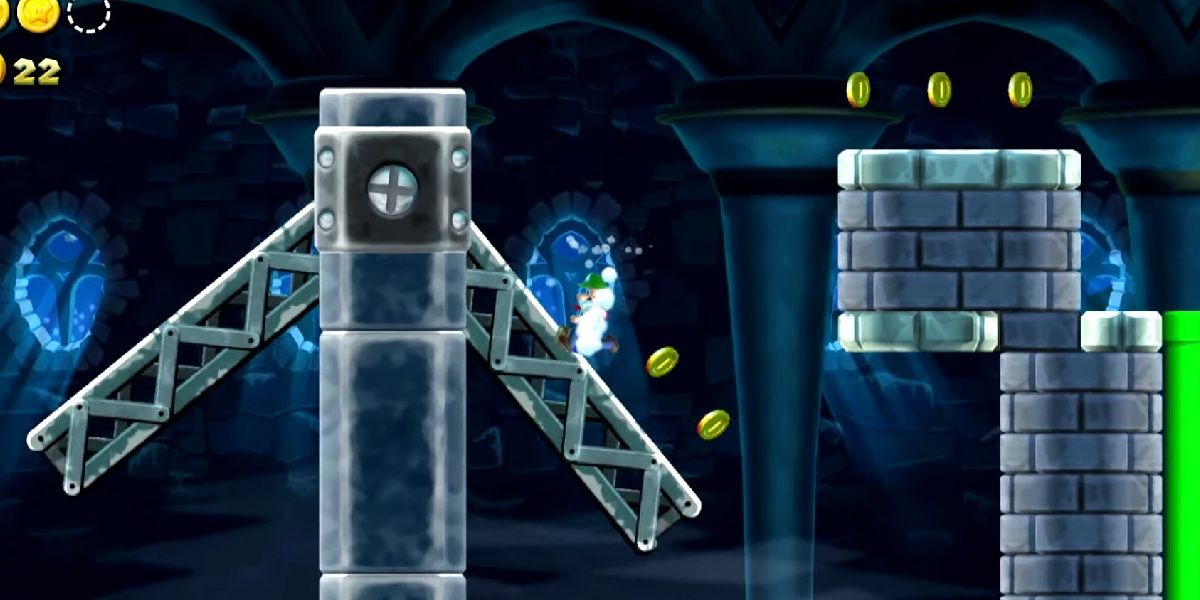 New Super Mario Bros. U Deluxe: All Frosted Glacier Star Coins