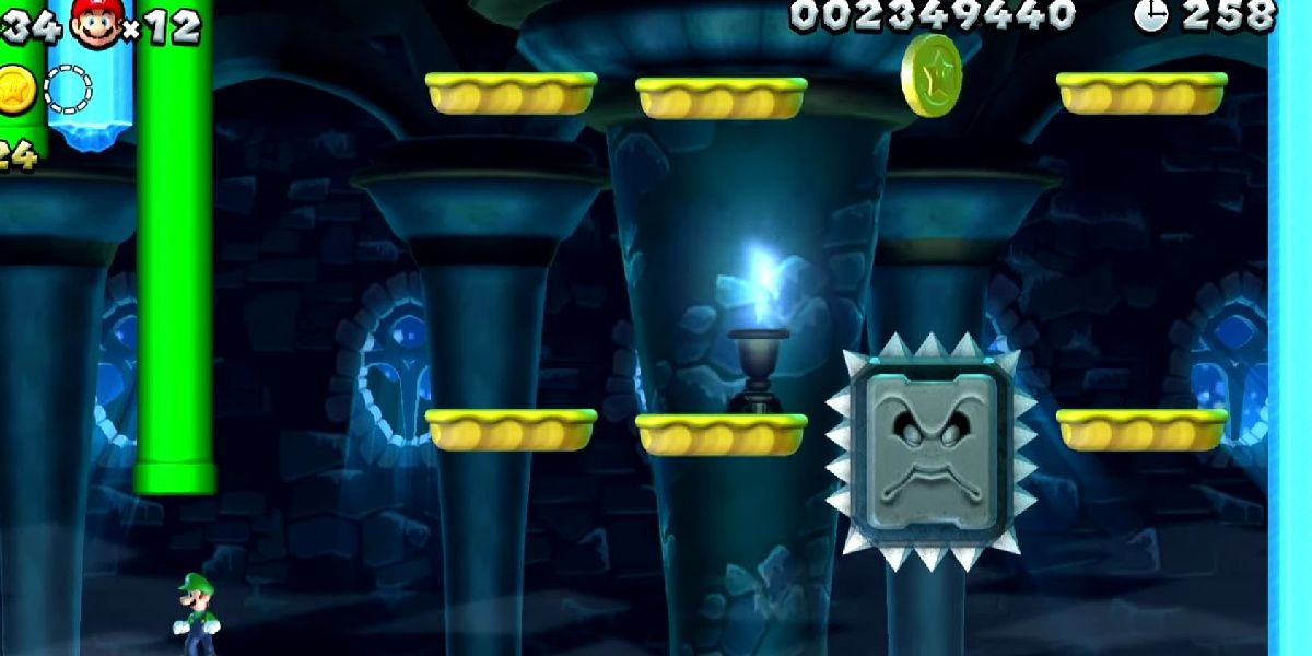 New Super Mario Bros. U Deluxe: All Frosted Glacier Star Coins
