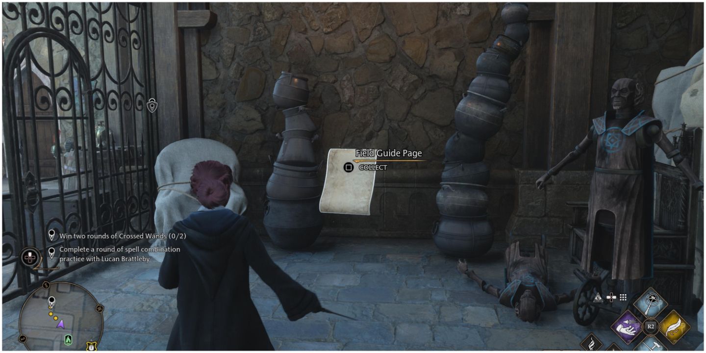 Hogwarts Legacy: South Wing Field Guide Pages