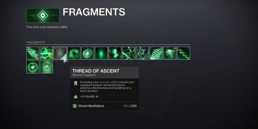 Destiny 2: Lightfall - 10 Best Strand Fragments, Ranked