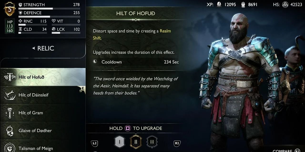 God Of War Ragnarok: All Relics, Ranked