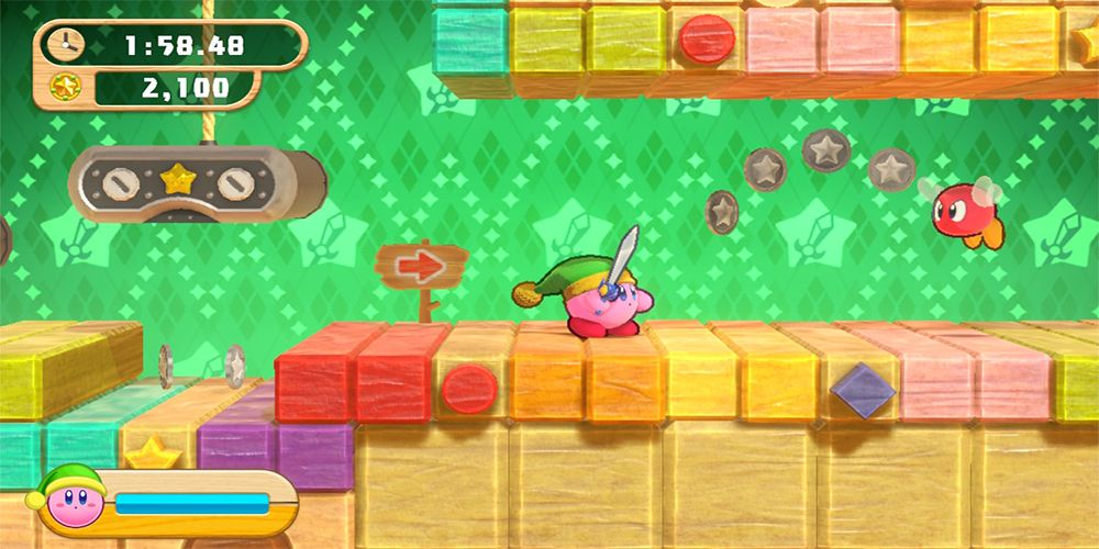 Kirby's Return To Dreamland Deluxe: How To Get Sword Challenge Gold Medal