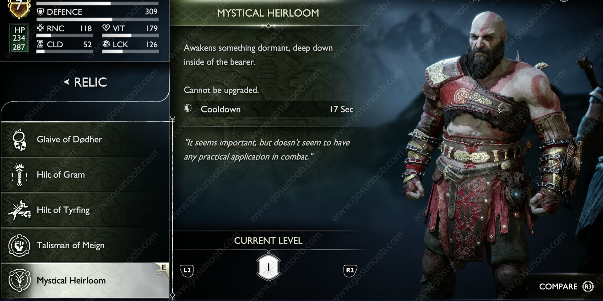 God Of War Ragnarok: All Relics, Ranked