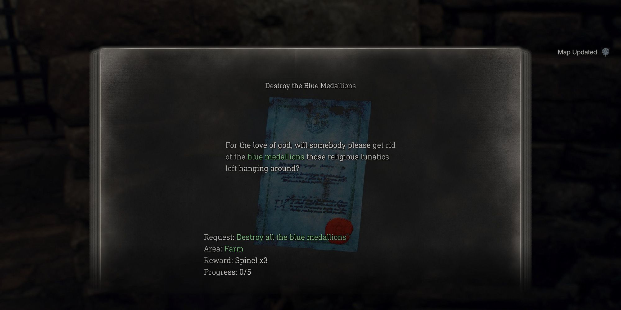 Resident Evil 4 Remake: How To Complete Destroy The Blue Medallions Request