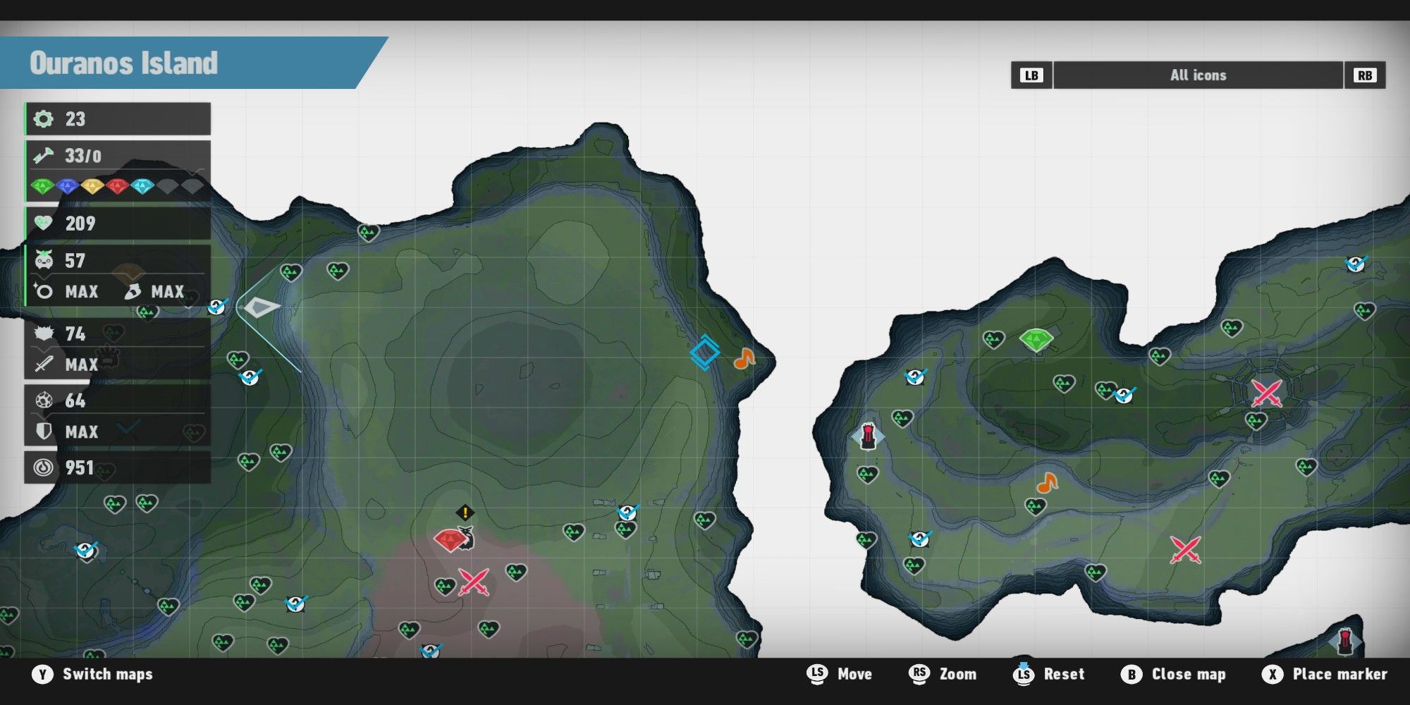 Sonic Frontiers: All Jukebox Notes In Ouranos Island