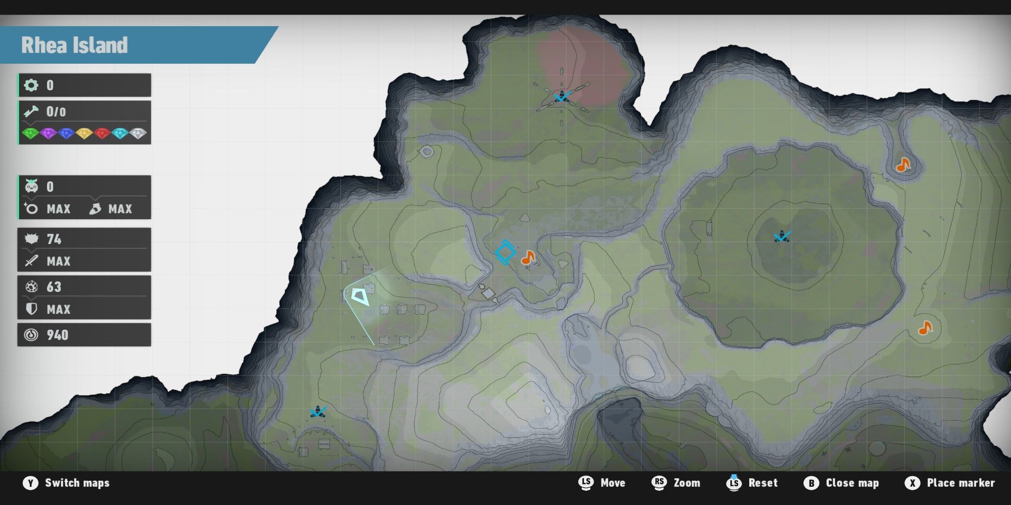 Sonic Frontiers: All Jukebox Notes In Rhea Island