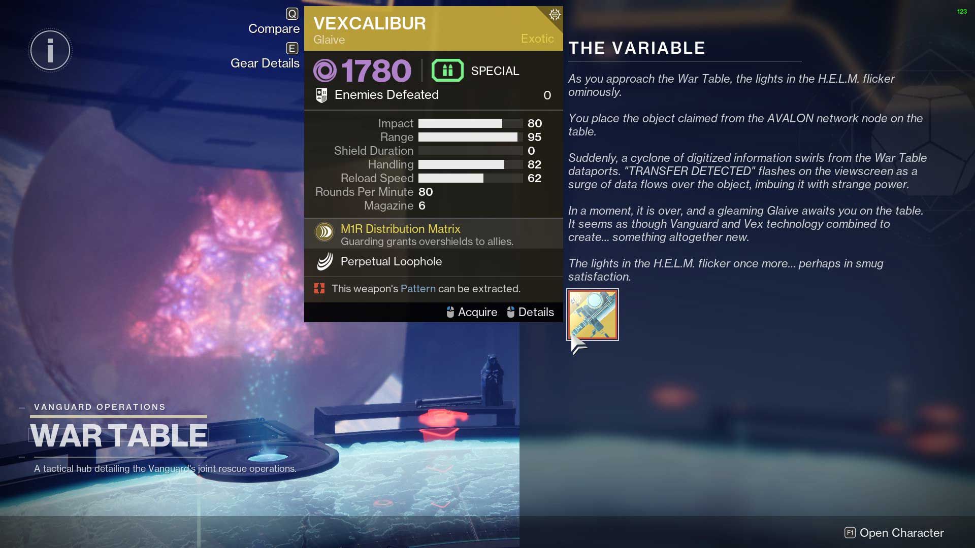 Destiny 2: How To Find & Complete Vexcalibur's Secret Exotic Quest