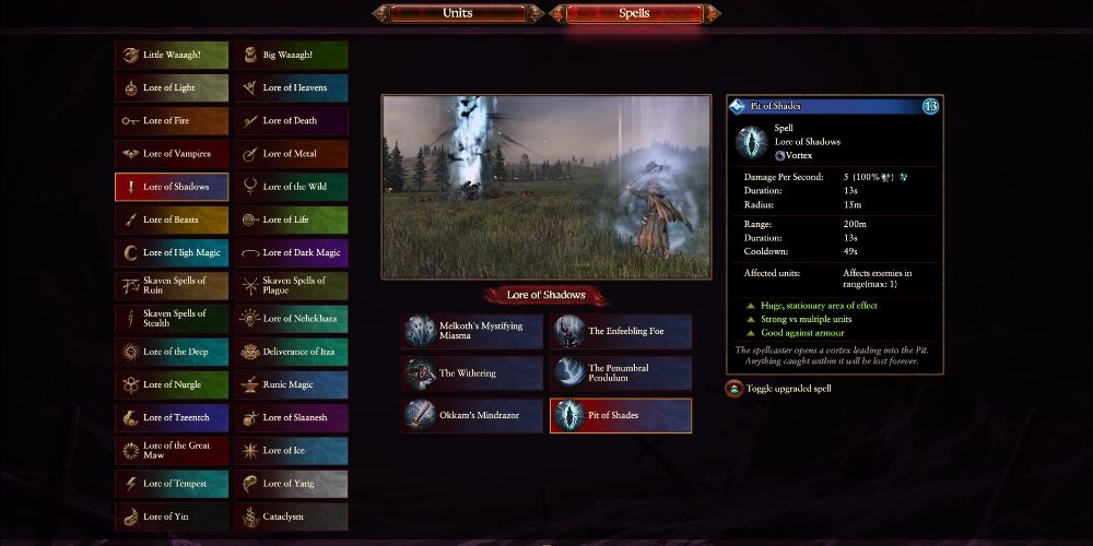 Warhammer 3 Immortal Empires: 10 Best Lores Of Magic, Ranked