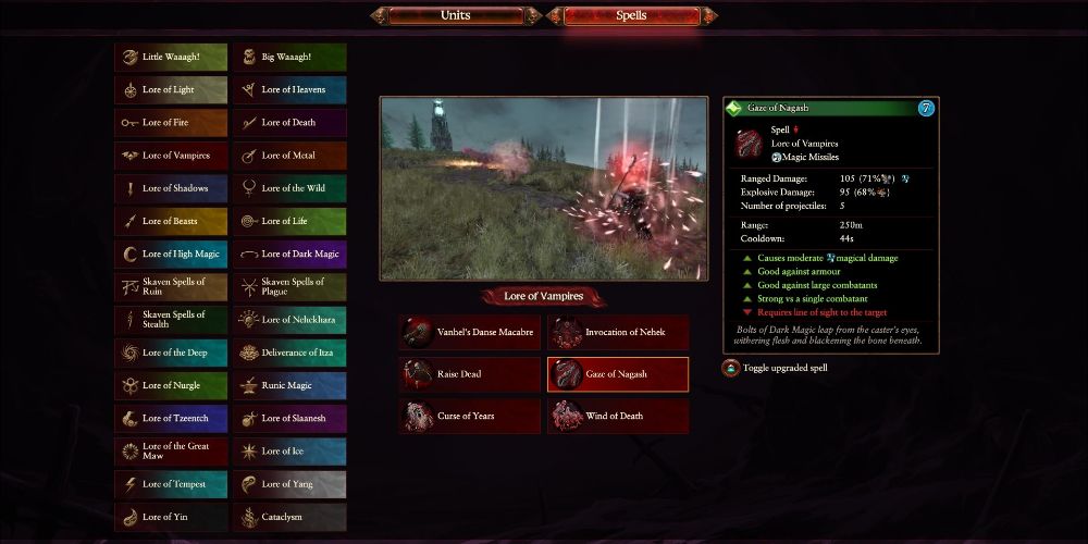 Warhammer 3 Immortal Empires: 10 Best Lores Of Magic, Ranked