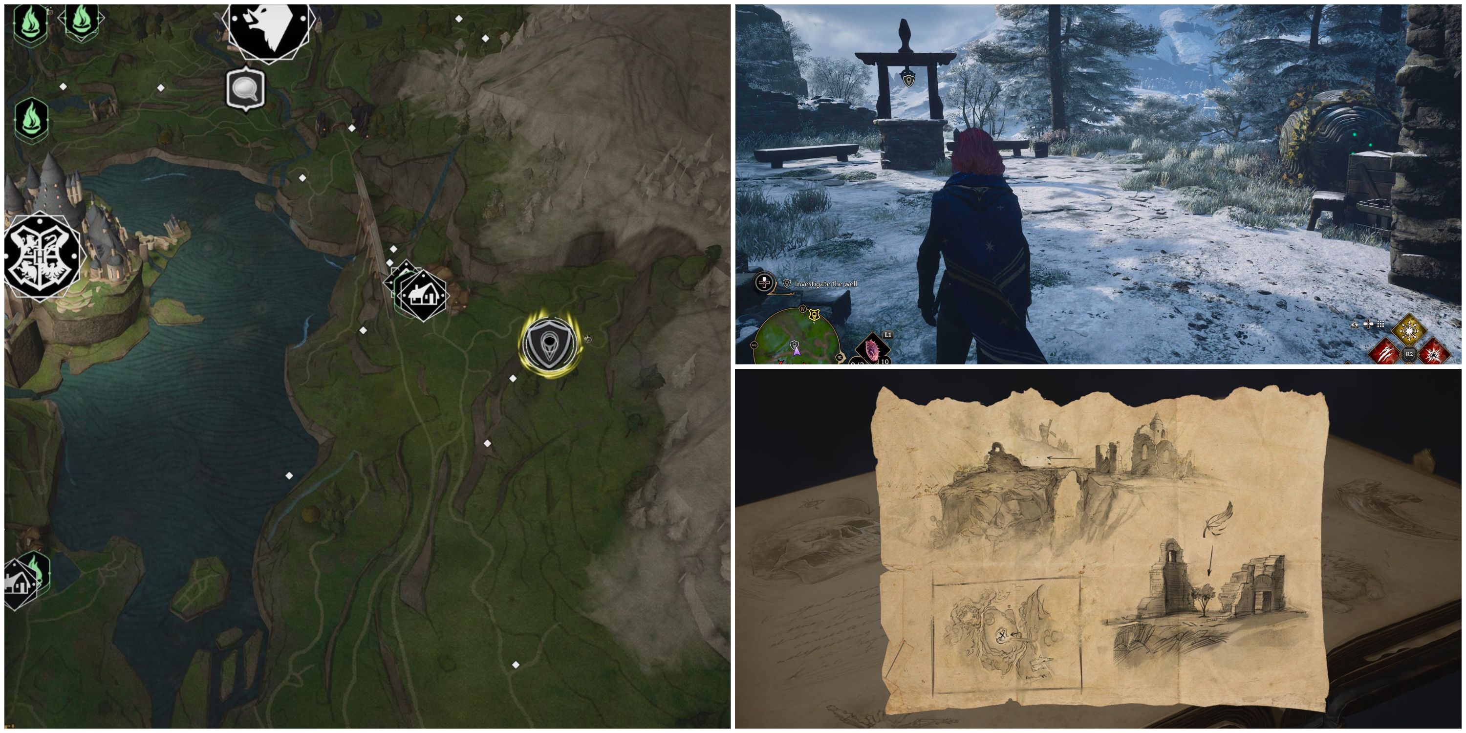 Hogwarts Legacy: Well, Well, Well Quest Walkthrough