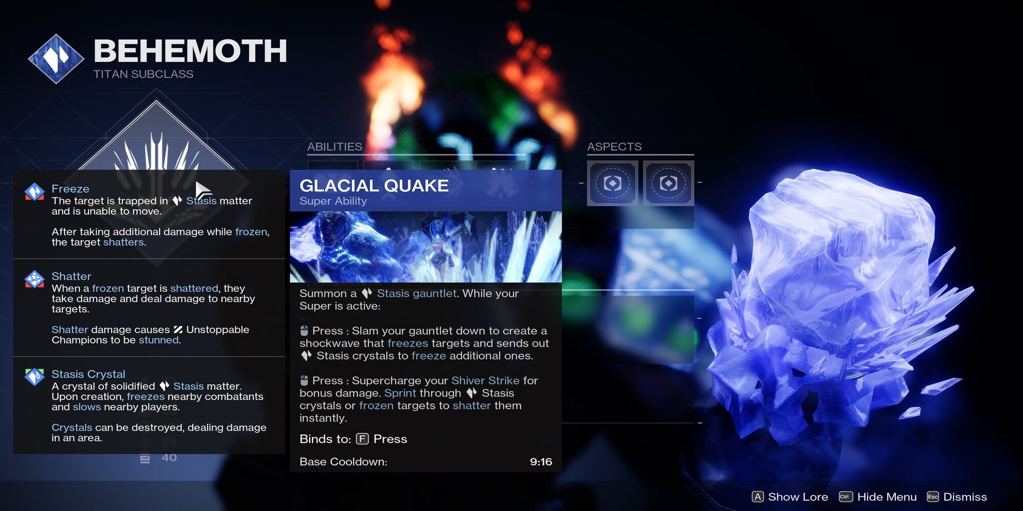 Destiny 2: Titan Behemoth Build Guide