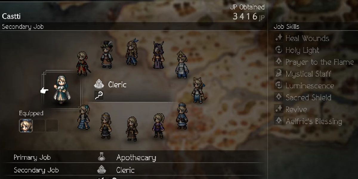 Octopath Traveler 2: Castti Build Guide