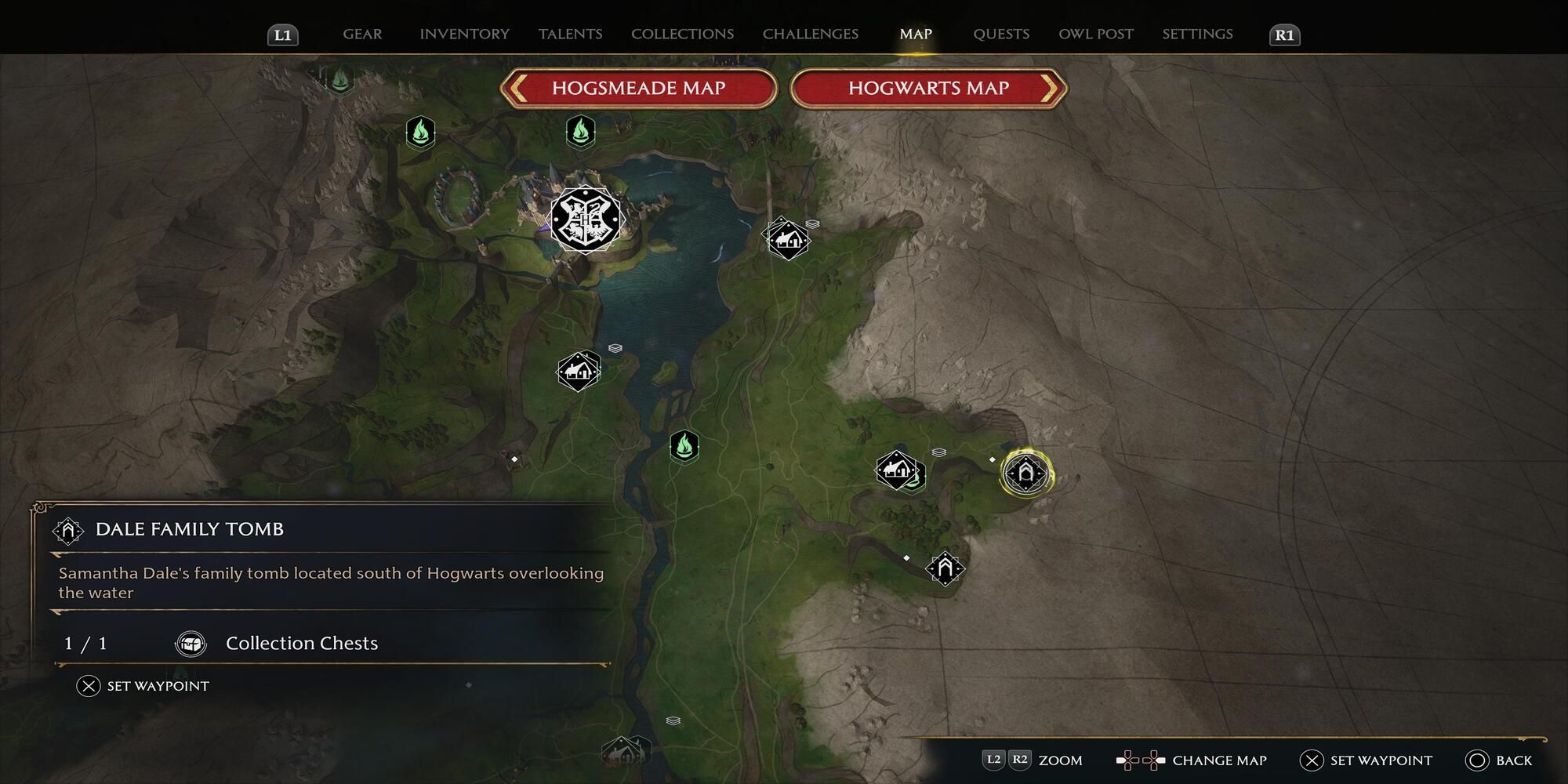 Hogwarts Legacy: Cairn Dungeons Location Guides