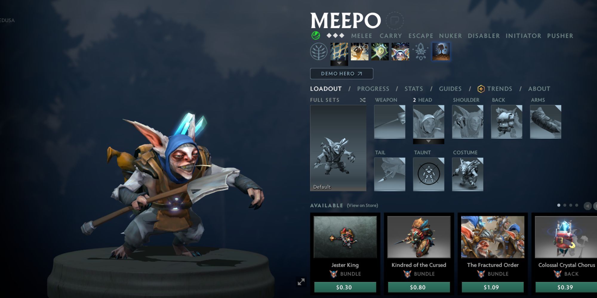 Dota 2 Meepo El
