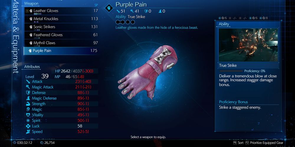 Ranking The Best Weapons In Final Fantasy 7 Remake