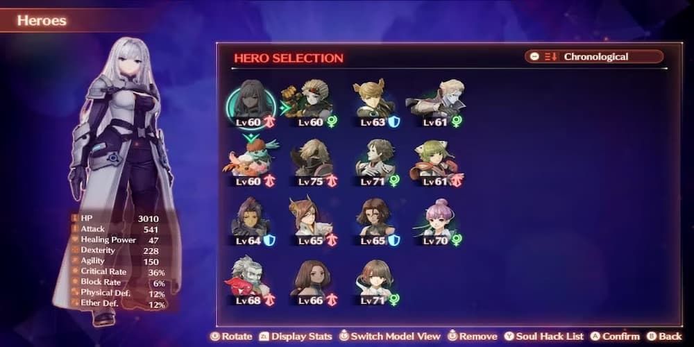 Unlock Conditions For All Attacker Classes And Heroes In Xenoblade ...