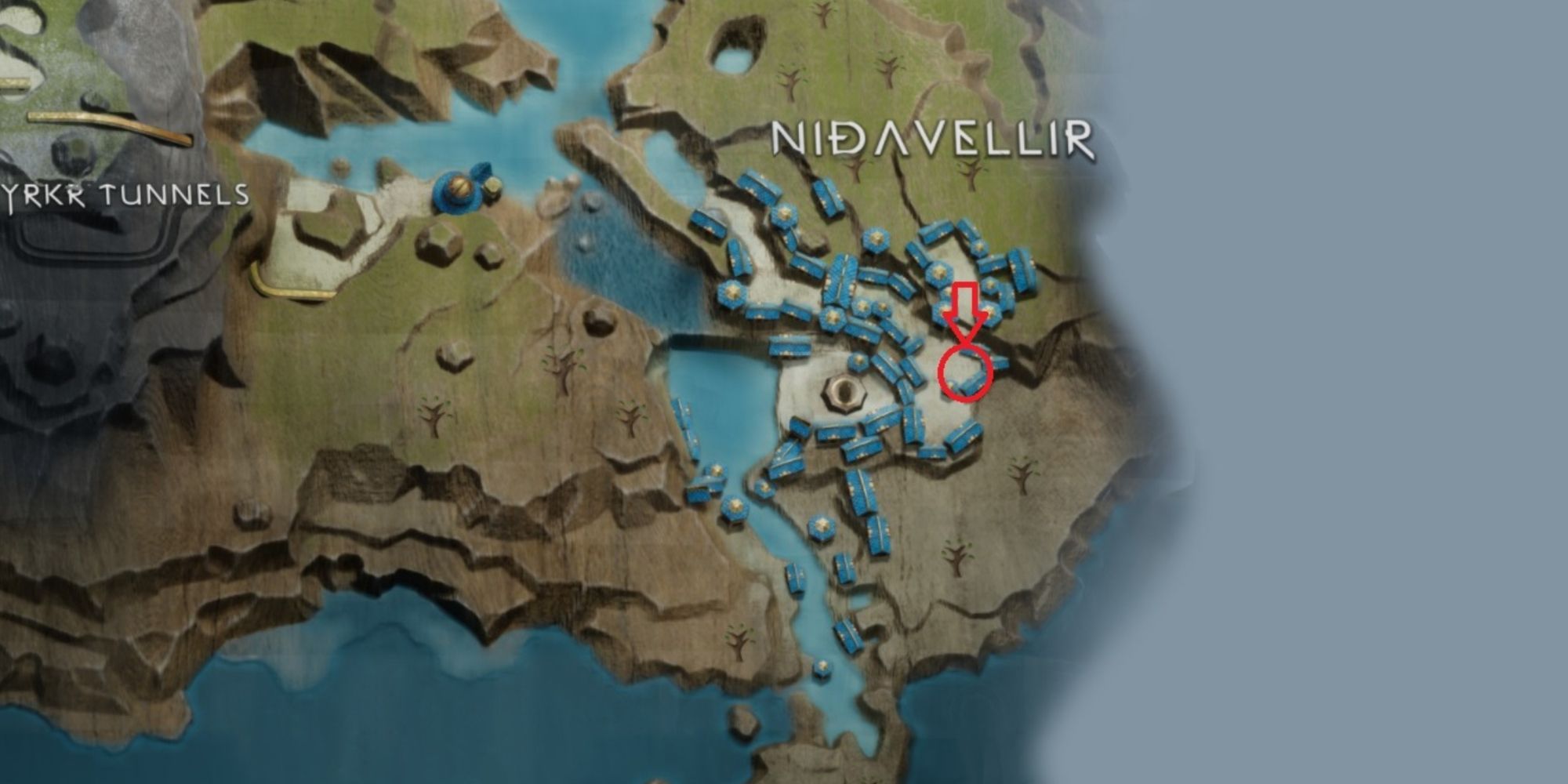 Ragnarok Map God Of War Ragnarok: How To Find Gna, Valkyrie Queen