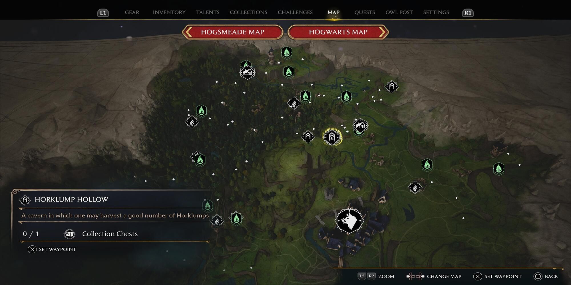 Hogwarts Legacy: Cairn Dungeons Location Guides