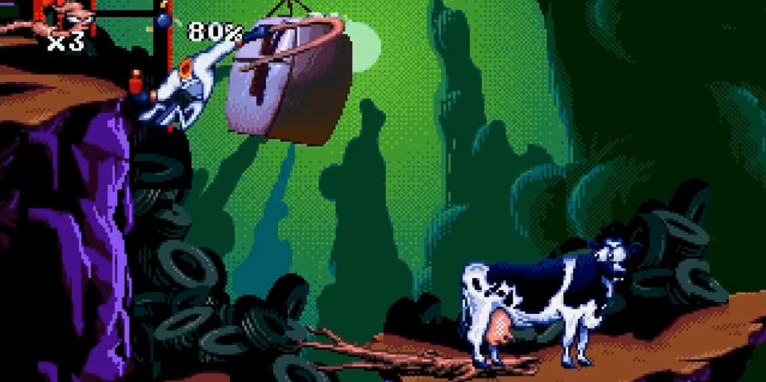 Earthworm Jim’s Surreal World Is Still Grossly Hilarious