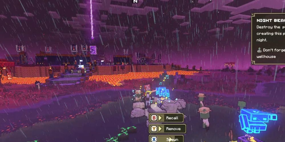 Minecraft Legends: How To Destroy Night Beacon Base