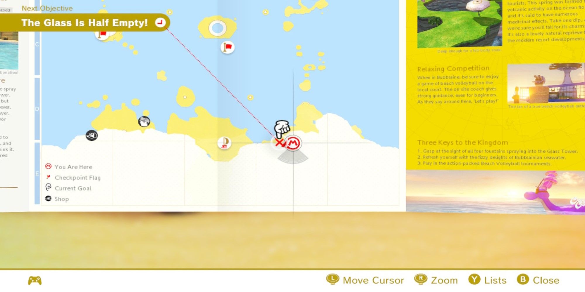 Super Mario Odyssey: All Purple Coins In The Seaside Kingdom