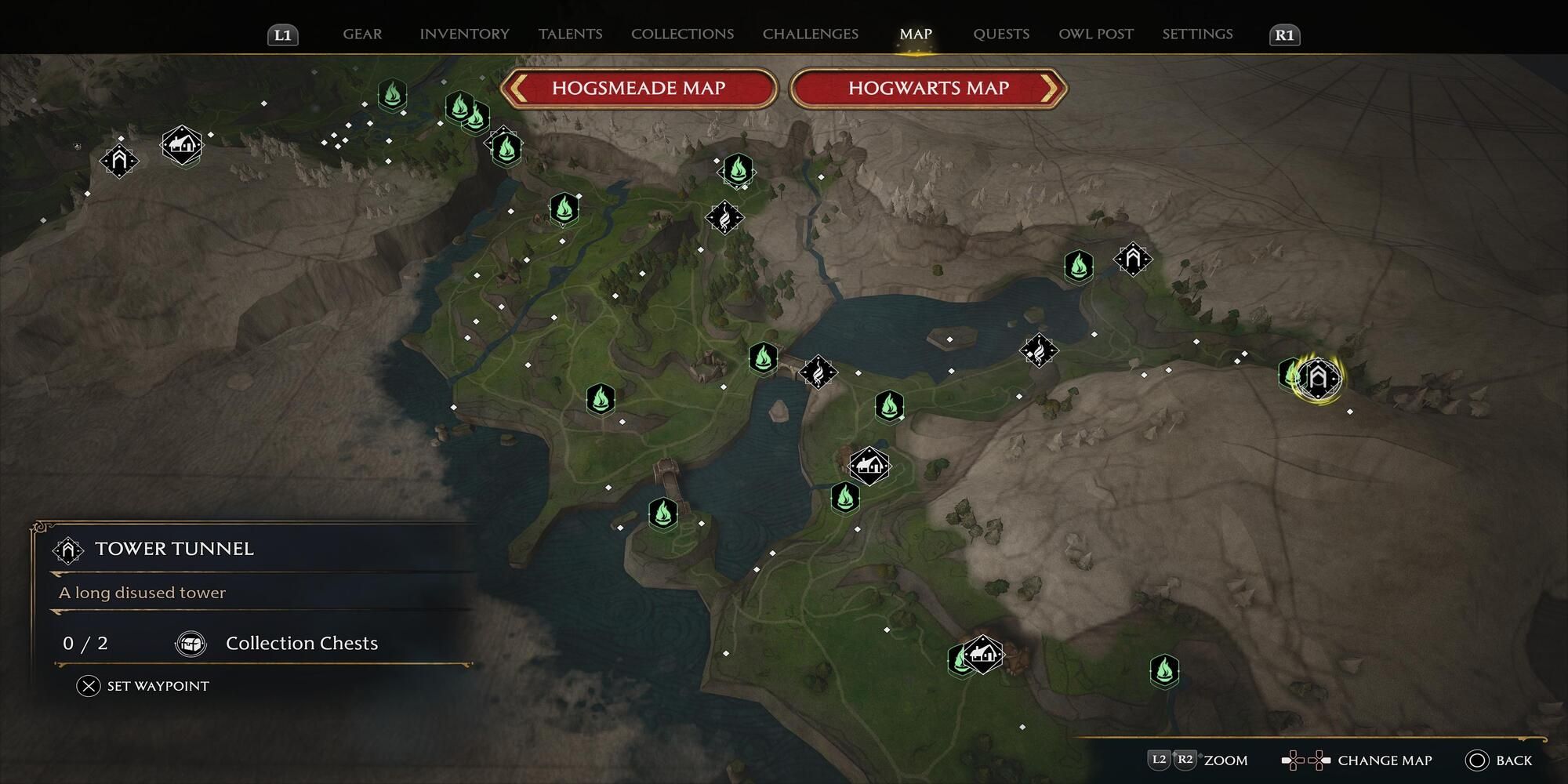 Hogwarts Legacy: Cairn Dungeons Location Guides