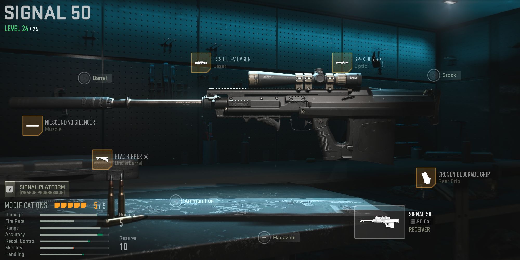 Modern Warfare 2 & Warzone 2 Signal 50: Best Attachments & Best Loadout