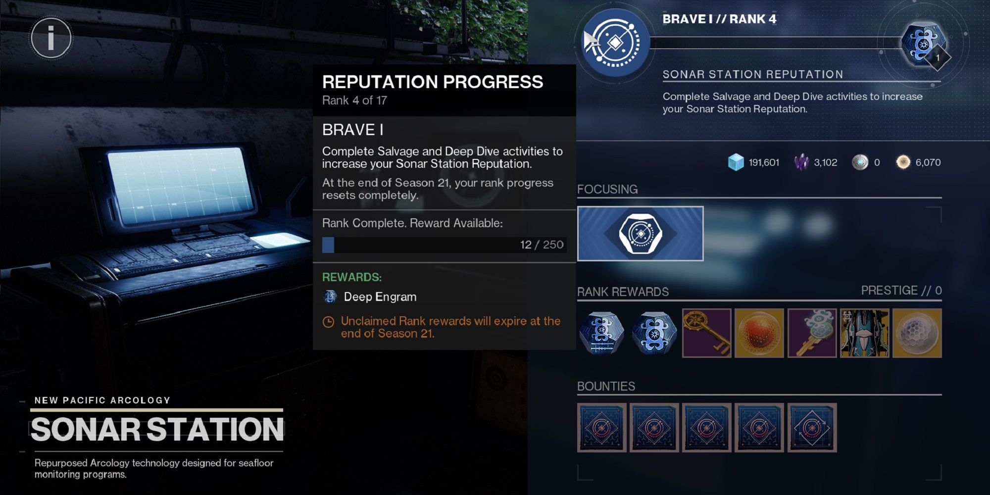 Destiny 2: How To Earn Sonar Station Reputation