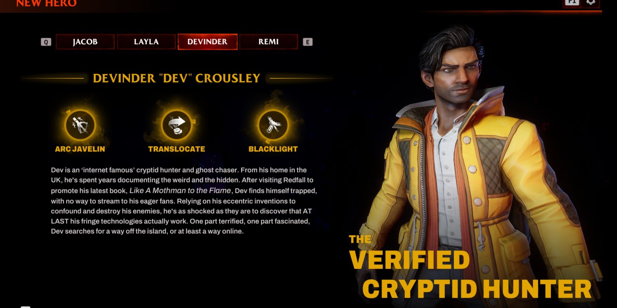 Redfall: Devinder Crousley Build Guide