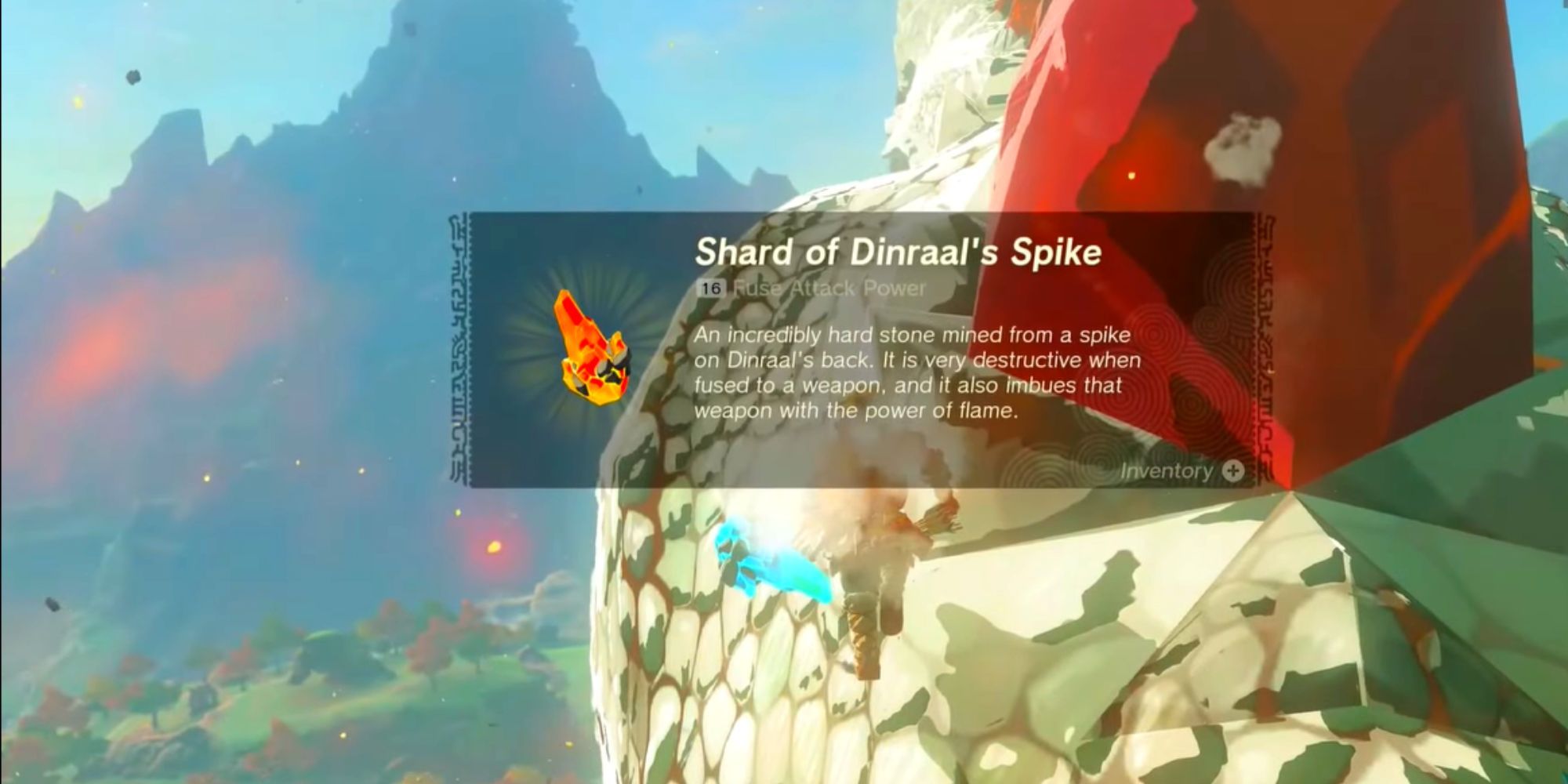 Tears Of The Kingdom: Where To Find Dinraal The Fire Dragon