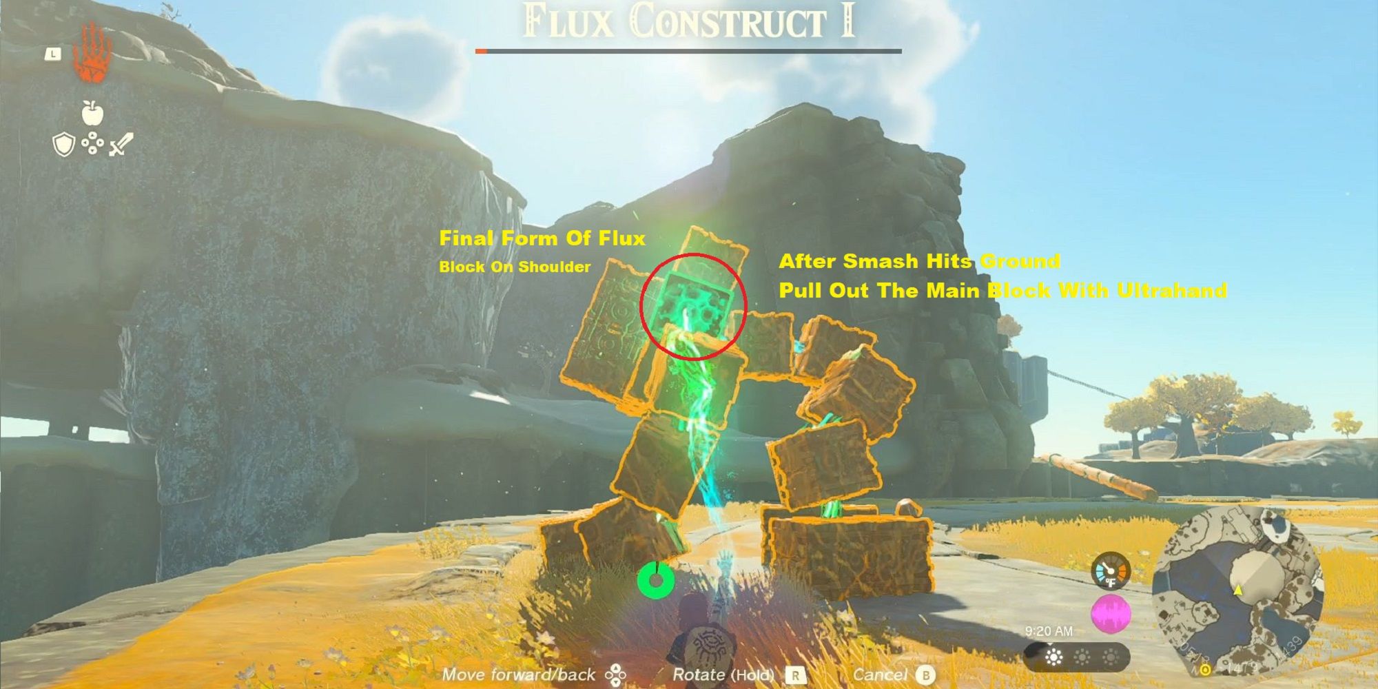 Tears Of The Kingdom: How To Beat Flux Construct 1