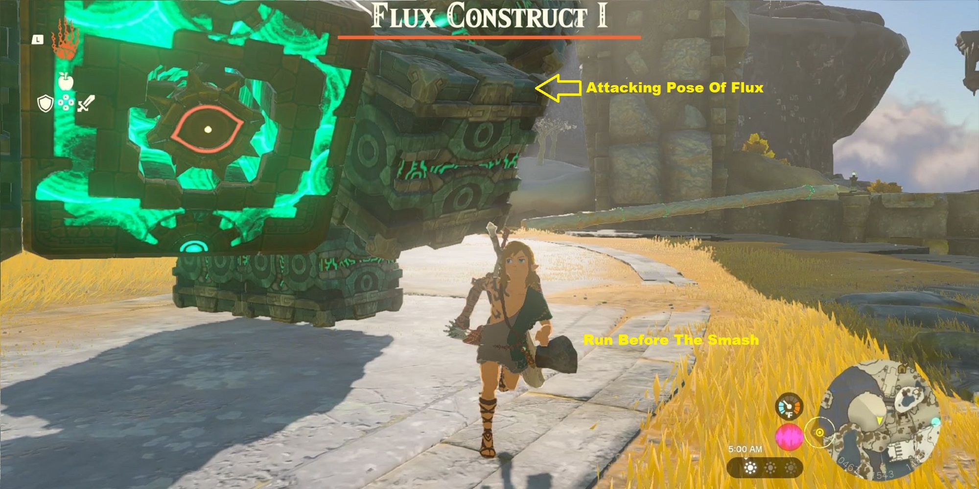 Tears Of The Kingdom: How To Beat Flux Construct 1