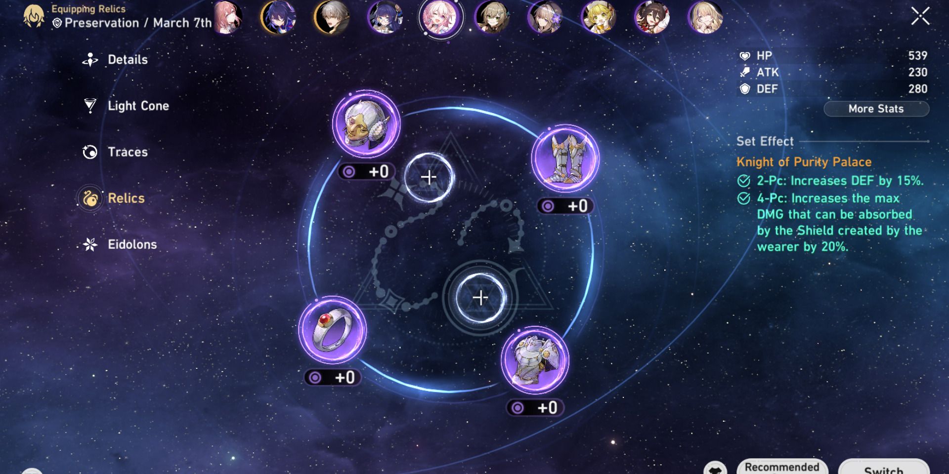 Honkai Star Rail: Gepard Best Builds, Light Cones, & Teams