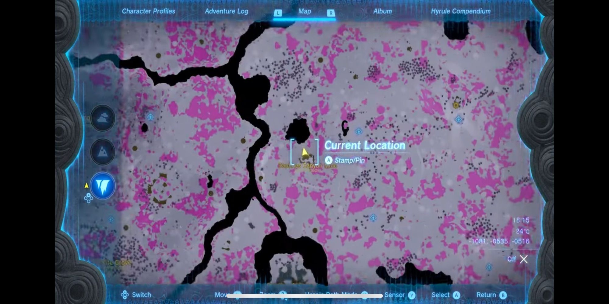 The Legend Of Zelda: Tears Of The Kingdom - Miner’s Set Location