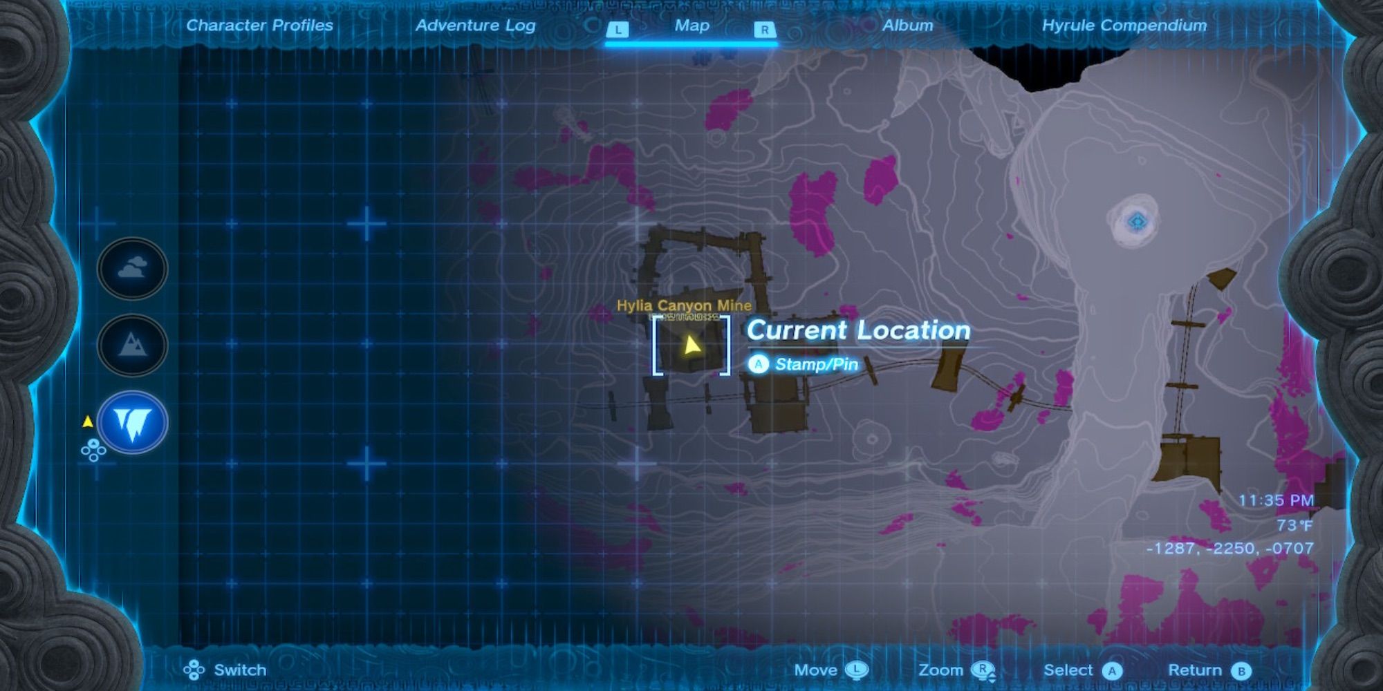 The Legend Of Zelda: Tears Of The Kingdom - Miner’s Set Location