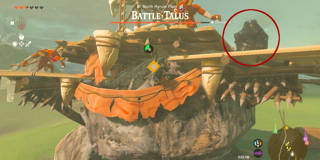 Tears Of The Kingdom - Battle Talus Boss Guide