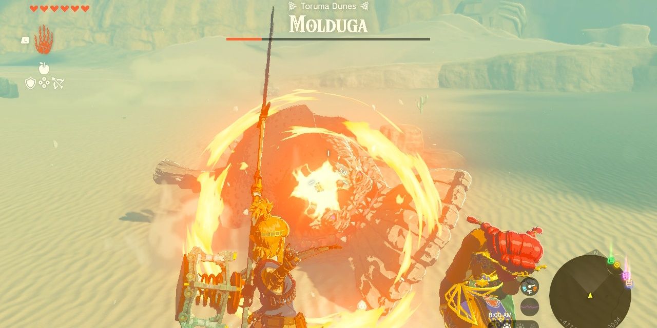 Tears Of The Kingdom - Molduga Boss Guide