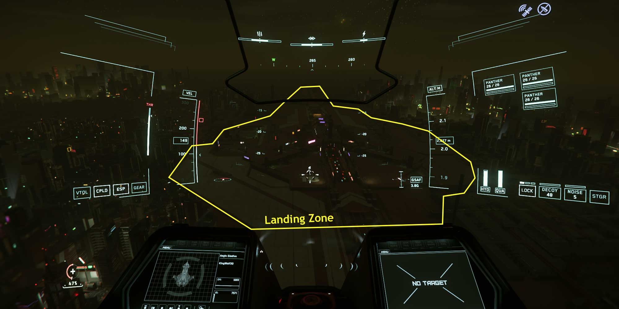 Star Citizen: How To Land On A City Or Space Station