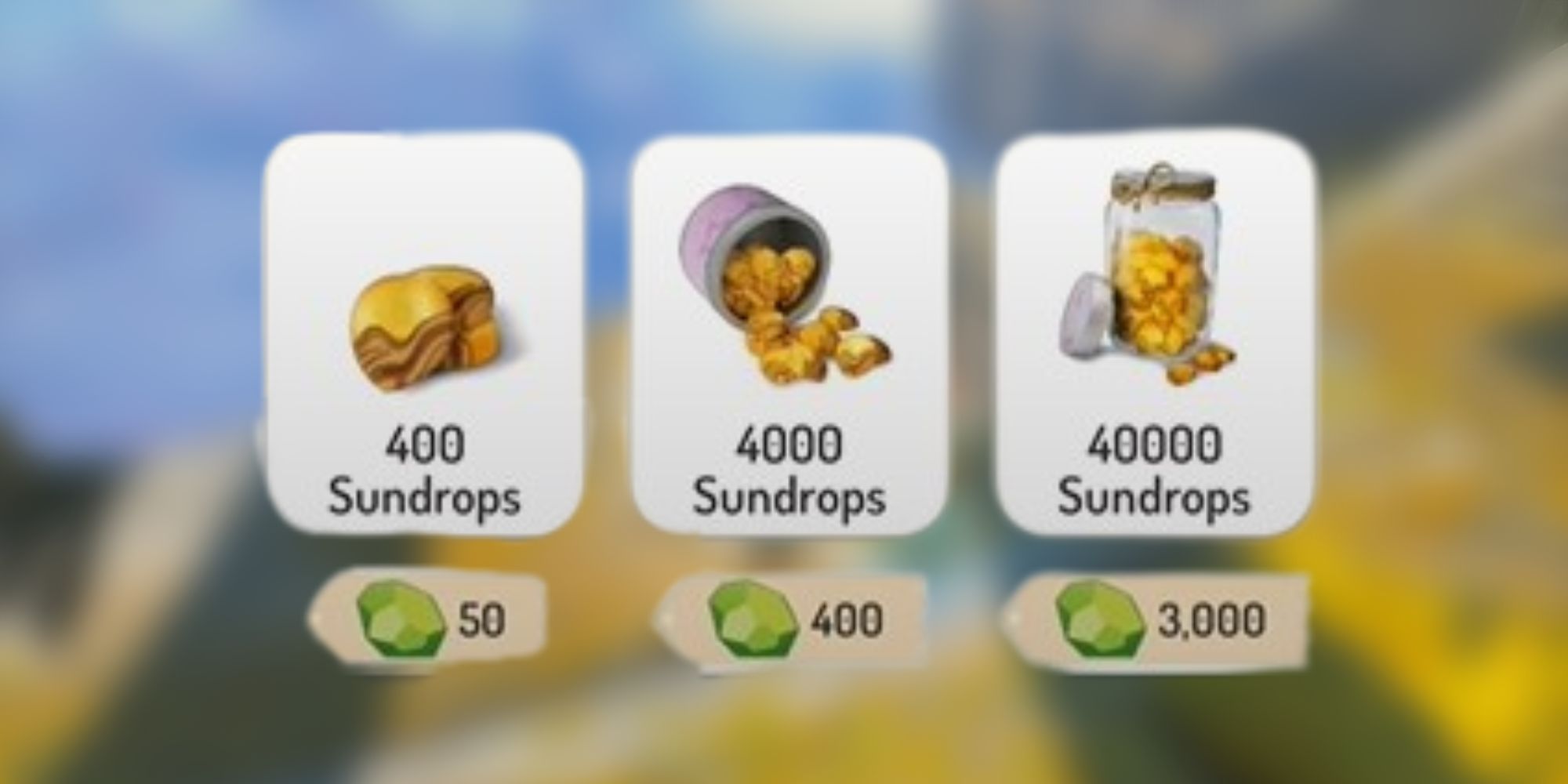 Peridot: How To Get Sundrops