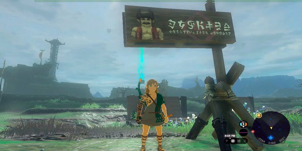 Tears Of The Kingdom - How To Support Hudson Signs