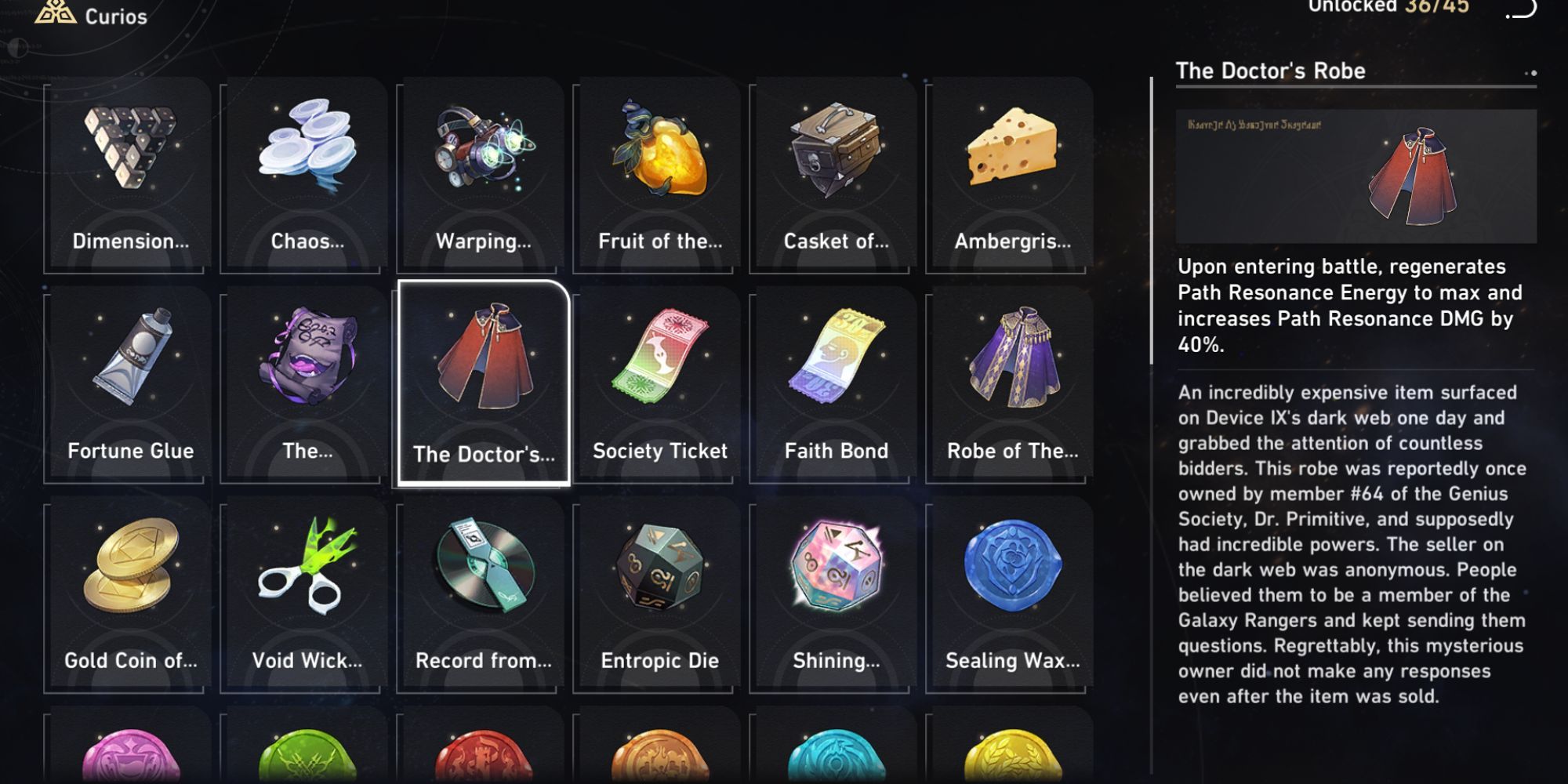 Honkai Star Rail: 10 Best Curios In Simulated Universe, Ranked