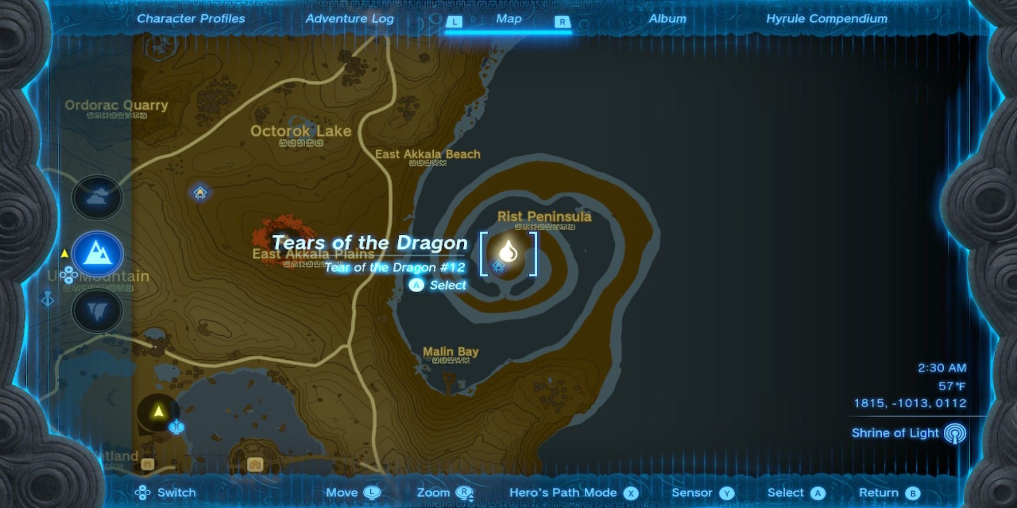 Tears Of The Kingdom - All Geoglyph Locations