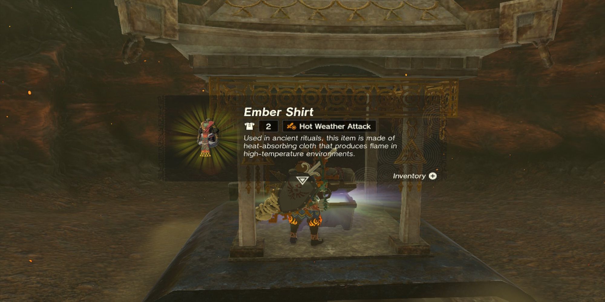 Tears Of The Kingdom – Ember Armor Set Location