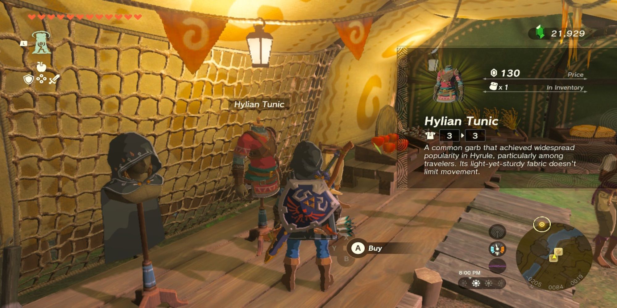 Tears Of The Kingdom - Hylian Armor Set Location
