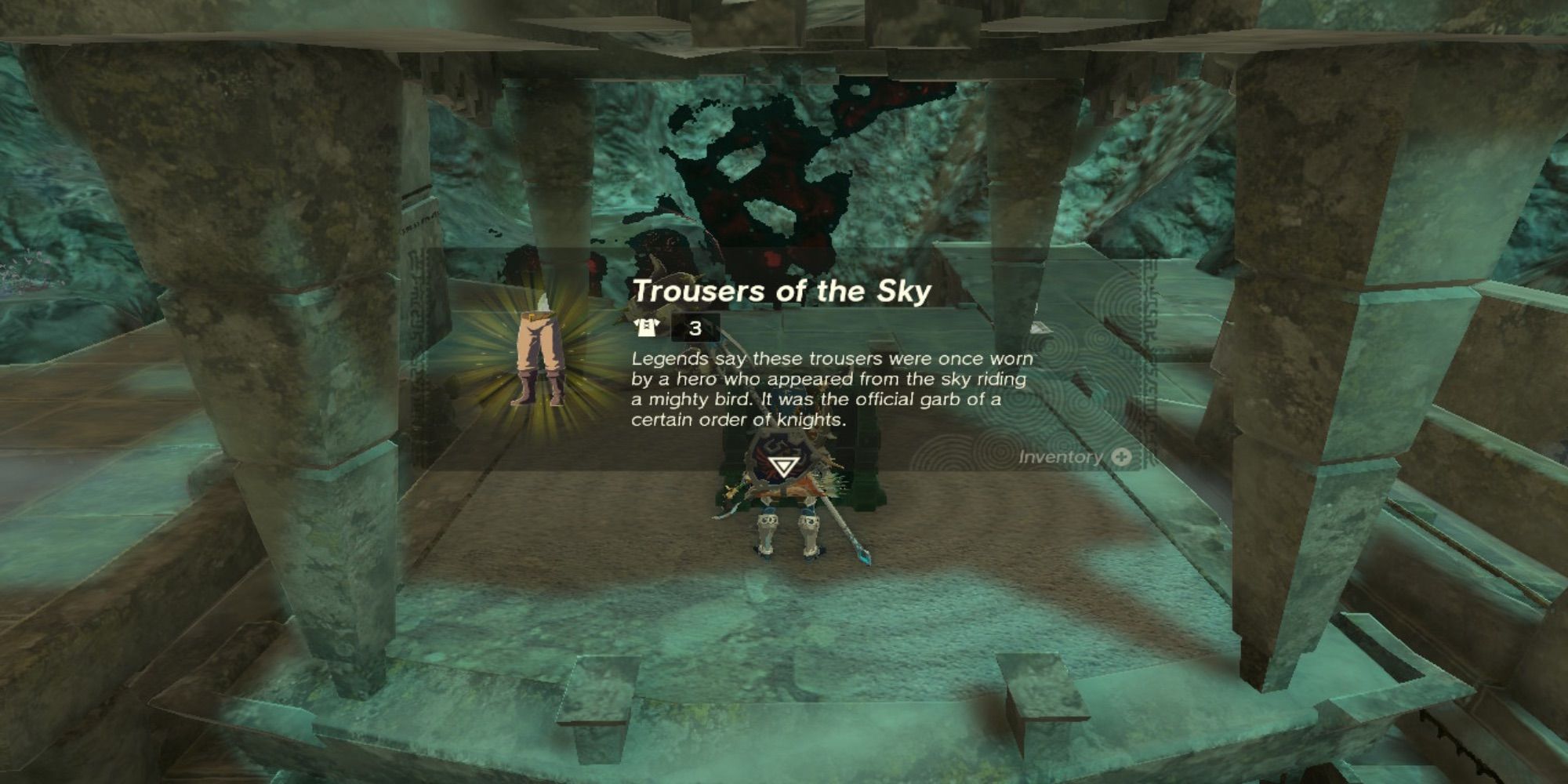Tears Of The Kingdom - Armor Of The Sky Set Location