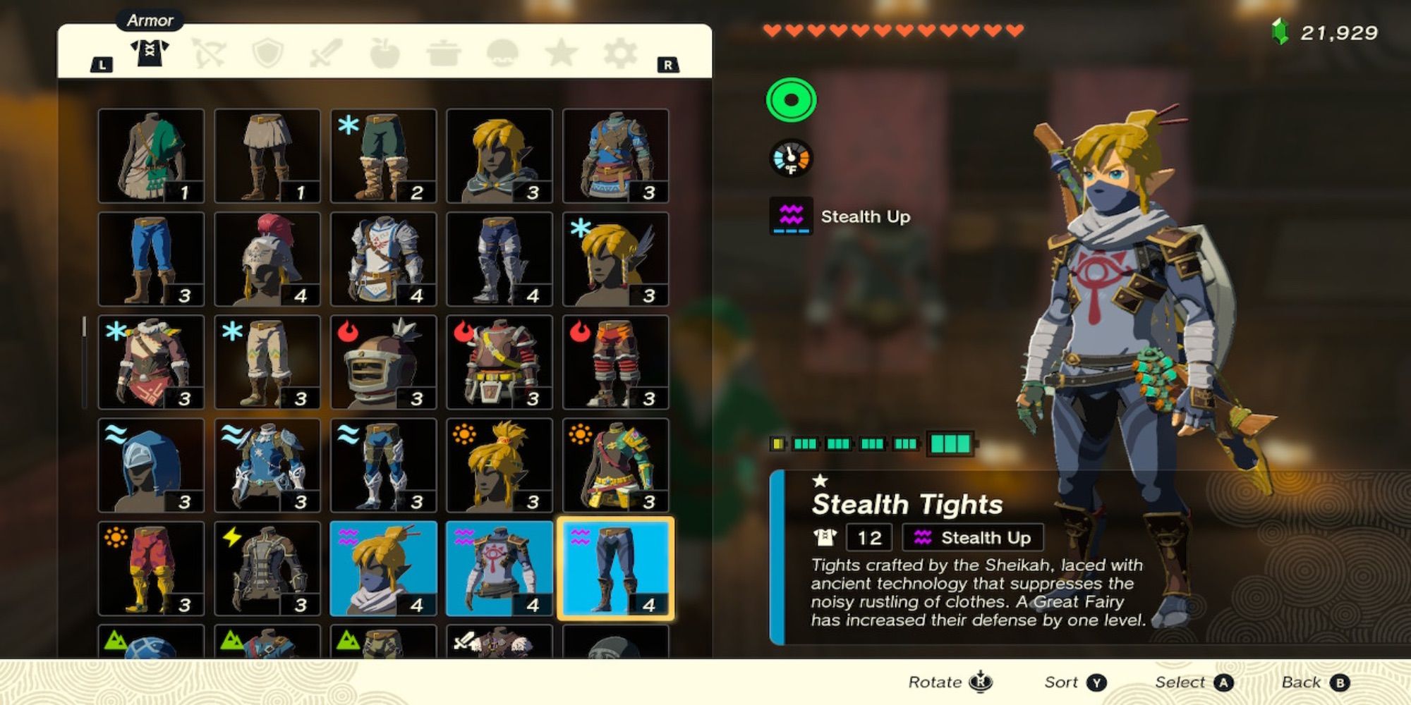 Tears Of The Kingdom: Stealth Armor Set Location