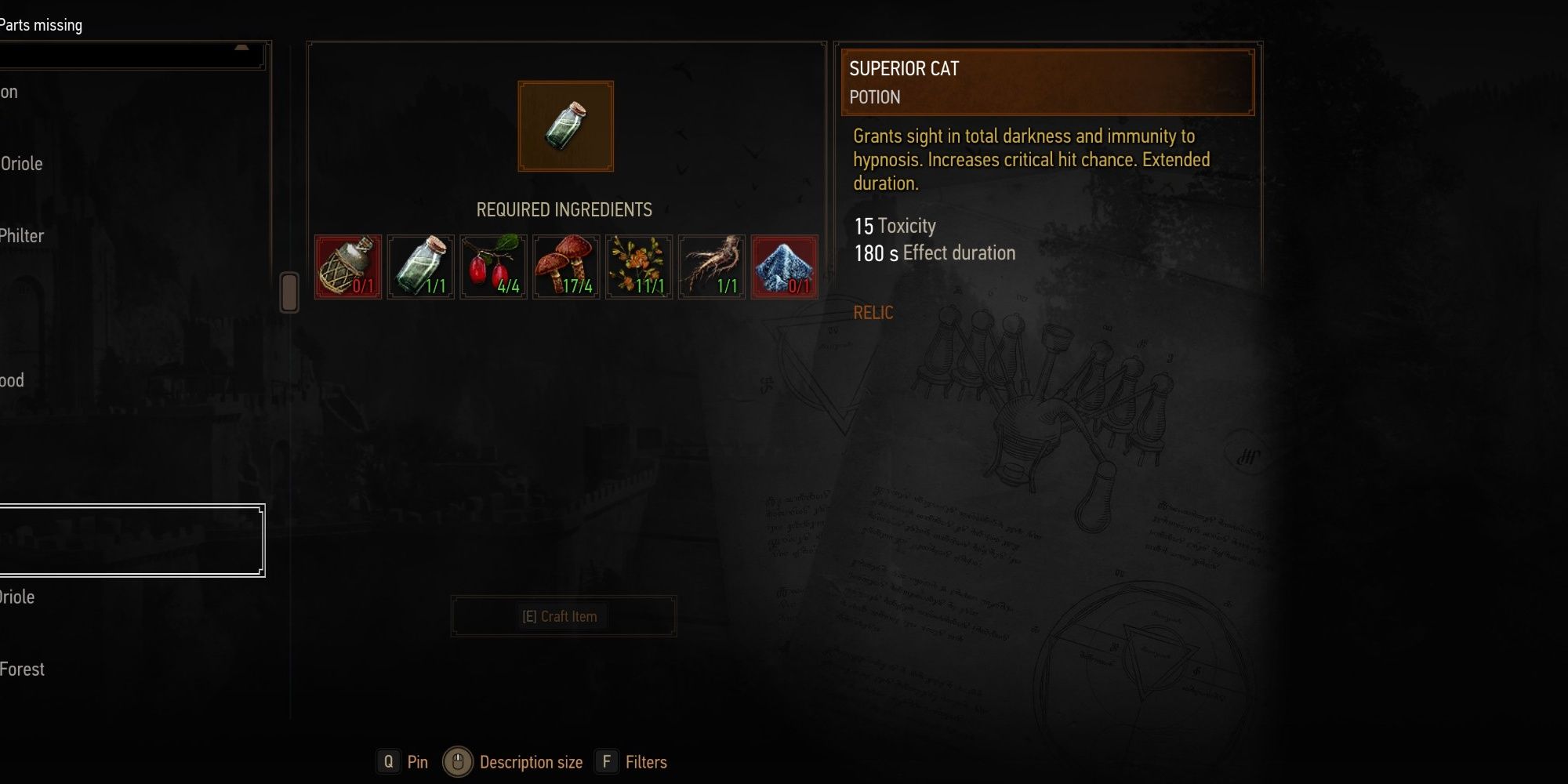 The Witcher 3: 10 Strongest Potions, Ranked