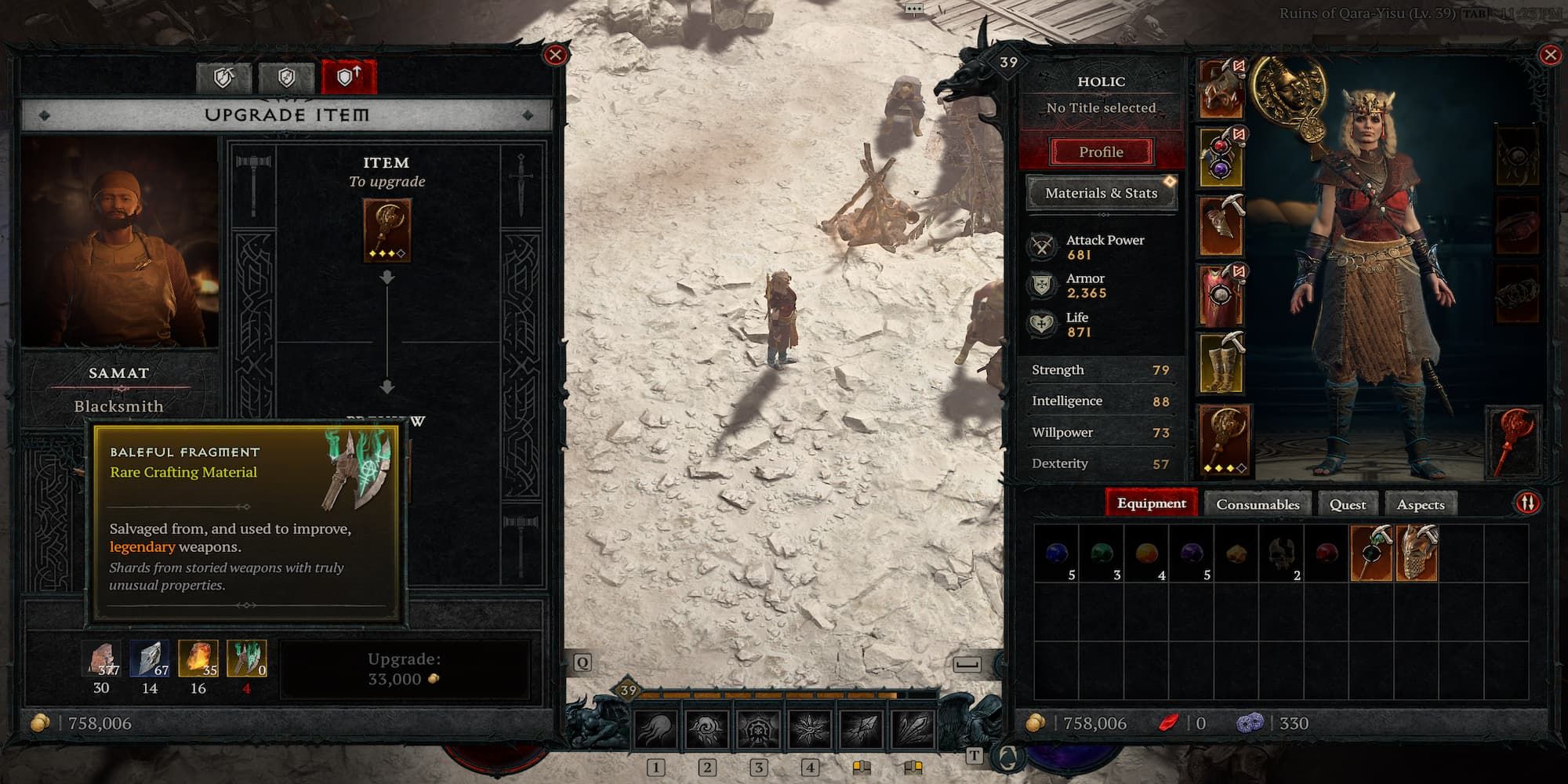 Diablo 4: How To Get Baleful Fragments